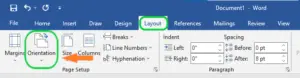 What Is Page Orientation in MS Word?