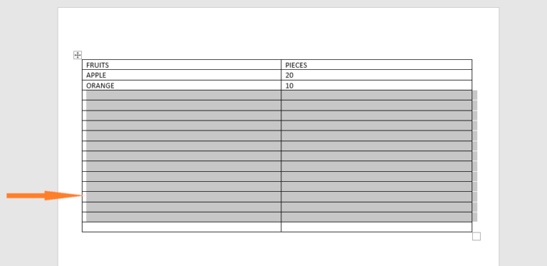 How To Add Rows And Columns In MS Word