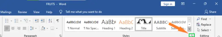 How To Apply Quick Styles In Word