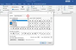 How To Insert Symbol In Ms Word - Symbol And Special Characters