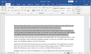 How to Delete Text in MS Word - Delete Text in MS Word