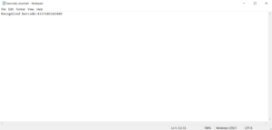 Real Time Barcode Scanner Python with Source Code