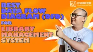 DFD for Library Management System - Data Flow Diagram