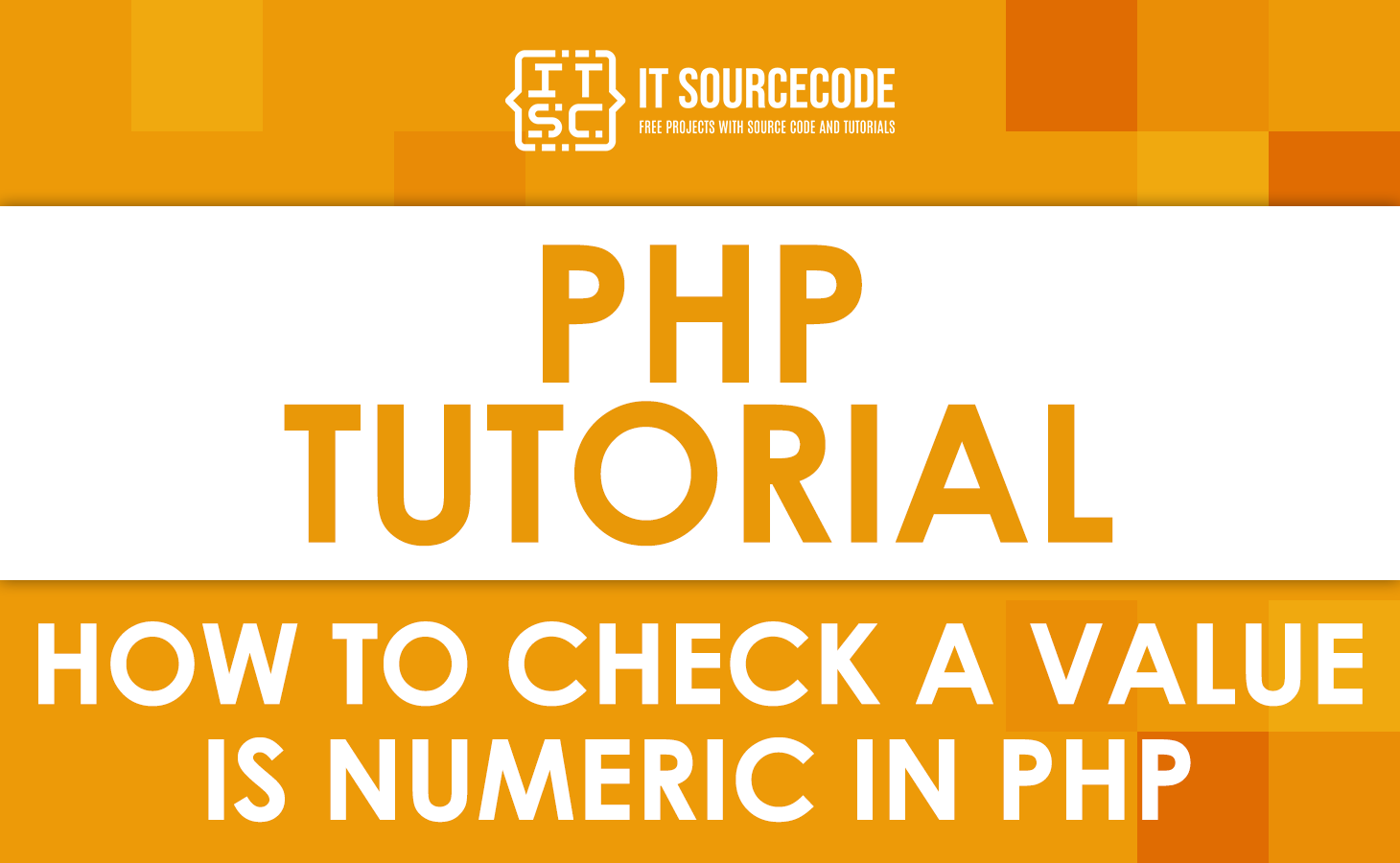 How To Check A Value Is Numeric In PHP Itsourcecode