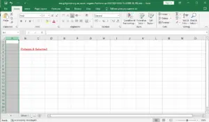 Modifying Rows and Columns In Excel