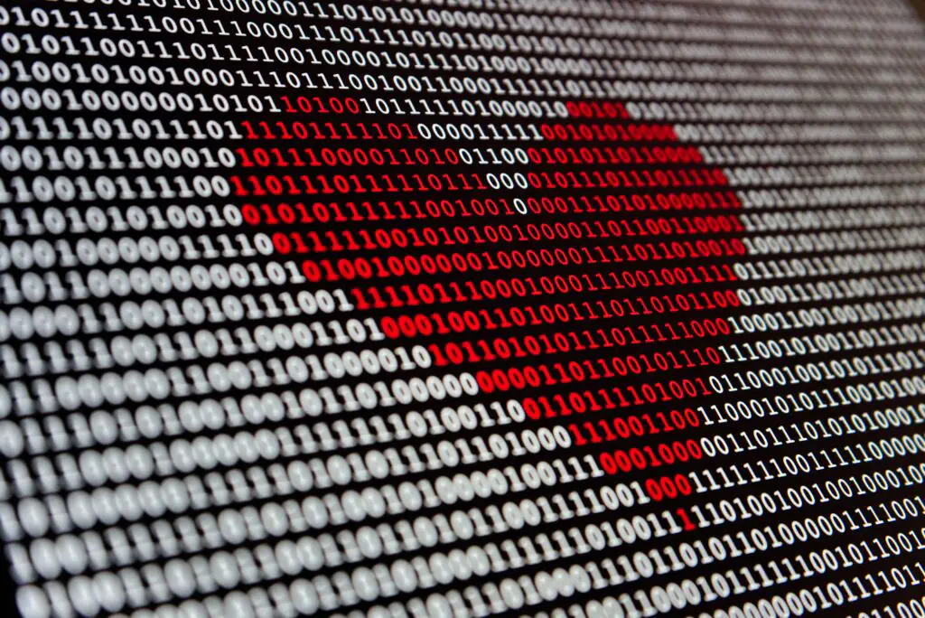 I Love You Binary Code - Itsourcecode.com