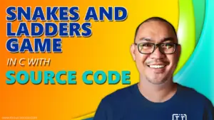 Snakes and Ladders Game in C Language with Source Code 2026