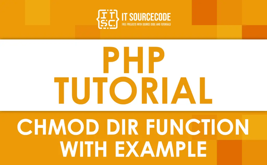 Php Chmod Dir Function With Examples 5962