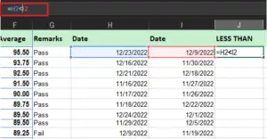Excel Date function Formulas With Examples - Itsourcecode.com