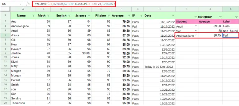 Xlookup Function Step By Step Guide With Examples