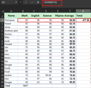 Autosum Excel Shortcut With Example & Ways to Use It