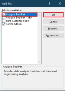 Excel Analysis Toolpak Guide How to Add and Install