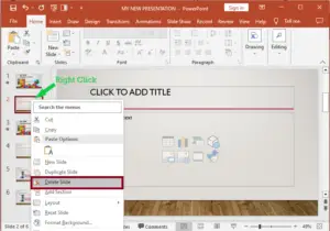 How To Delete a Slide in Powerpoint
