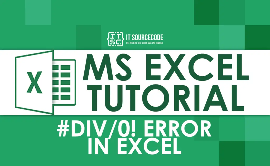 How To Fix DIV 0 Error In Excel With Easy Formula 