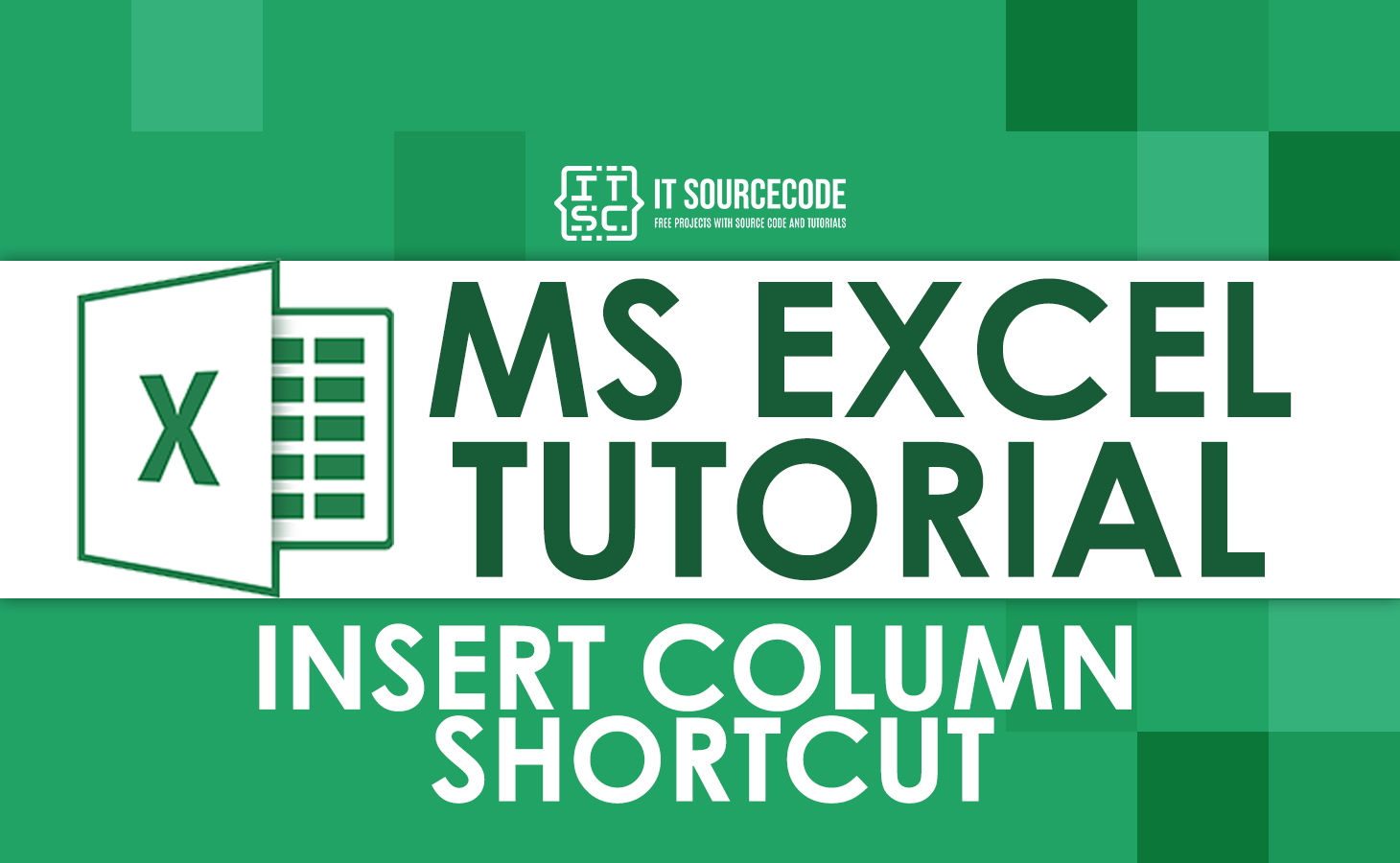 How To Insert Column In Excel Using Top Shortcuts