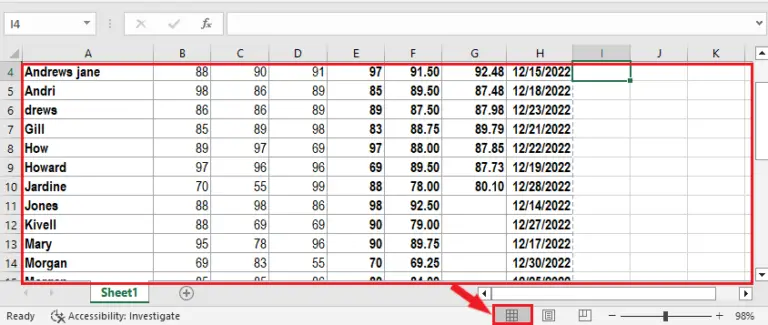 What Is A Status Bar In Excel And How To Customize It - Itsourcecode.com