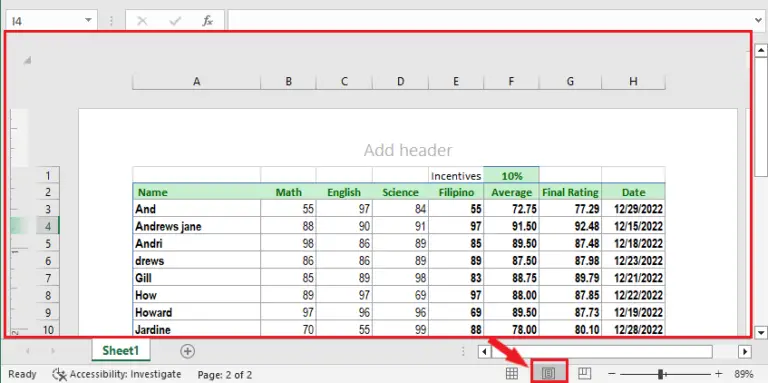 What Is A Status Bar In Excel And How To Customize It