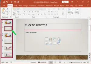 How To Delete a Slide in Powerpoint