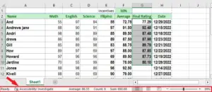 What Is A Status Bar In Excel And How To Customize It