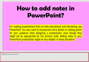How To Add Notes To PowerPoint: Quick And Easy Guide