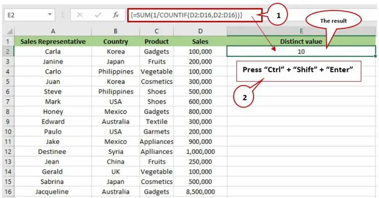 How To Get Distinct Count In Excel Pivot Table Tutorial