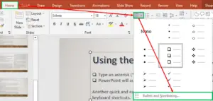 How To Quickly Add Bullet Points in PowerPoint In Many Ways