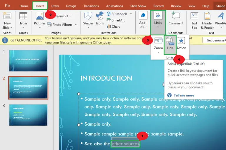 How To Insert A Hyperlink In Powerpoint A Broad Guide