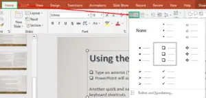 How To Quickly Add Bullet Points in PowerPoint In Many Ways ...