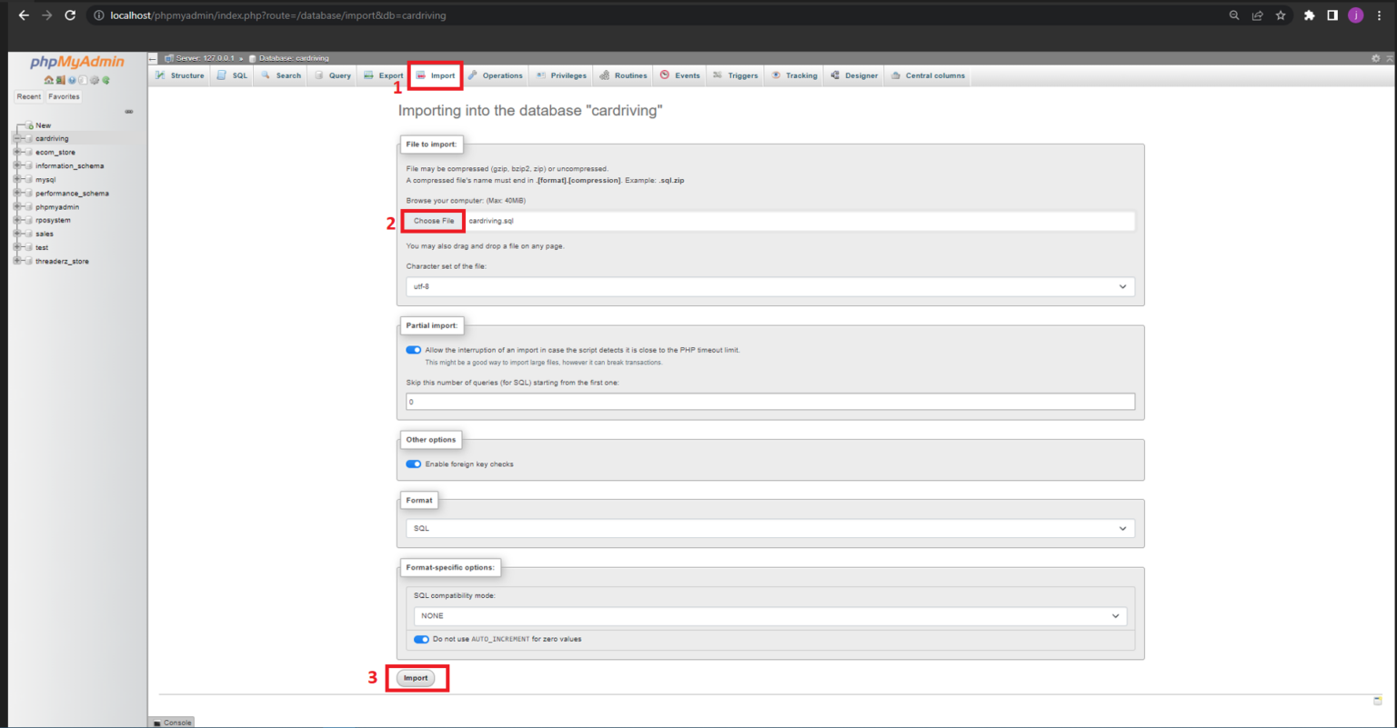 Car Driving School Management System in PHP with Source Code