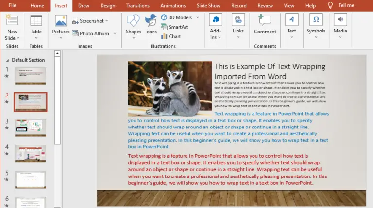 A Beginner's Guide of PowerPoint Text Wrapping