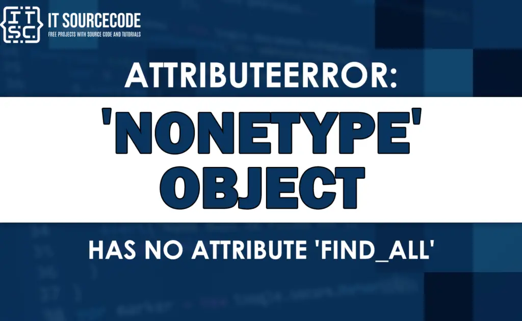 Attributeerror Nonetype Object Has No Attribute Findall