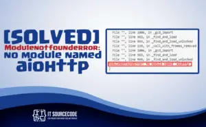 Modulenotfounderror: no module named 'aiohttp' [SOLVED]