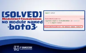 Modulenotfounderror: no module named 'boto3' [SOLVED]