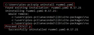 Modulenotfounderror: no module named 'ruamel' [SOLVED]