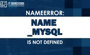 Nameerror: name _mysql is not defined [SOLVED]
