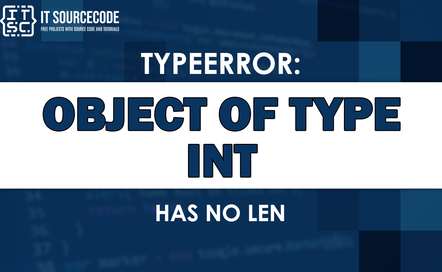 Typeerror Object Of Type Int Has No Len SOLVED 