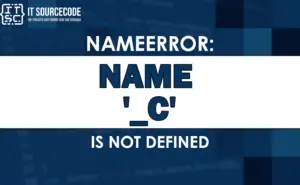 Nameerror: name '_c' is not defined [SOLVED]