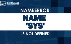 Nameerror: name 'sys' is not defined [SOLVED]