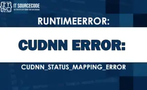 Runtimeerror: cudnn error: cudnn_status_mapping_error [SOLVED]