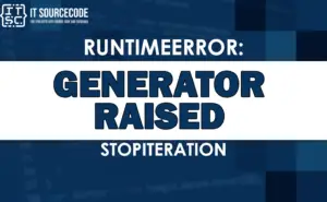 [SOLVED] Runtimeerror generator raised stopiteration