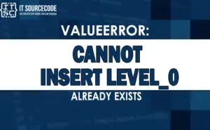 Valueerror cannot insert level_0 already exists [SOLVED]