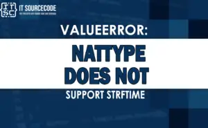 Valueerror: nattype does not support strftime [SOLVED]