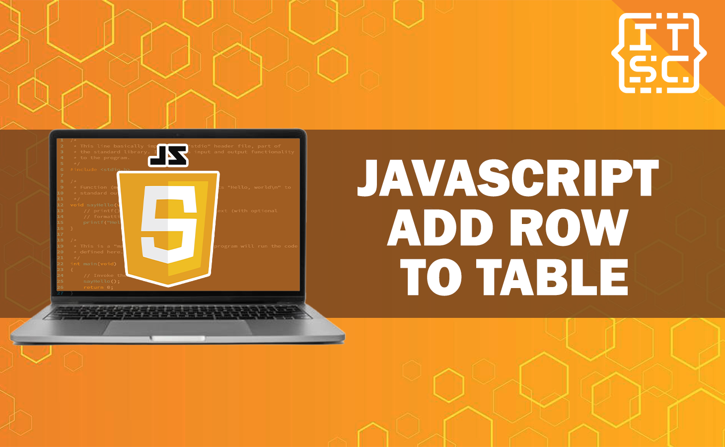 How To Dynamically Add Rows In HTML Table Using JavaScript 