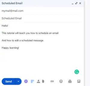 How to Schedule or Set time to Send Email in Gmail