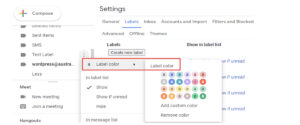How to Change Label Colors in Gmail?