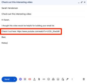 How to Embed a Video in Gmail? Quick and Easy Way