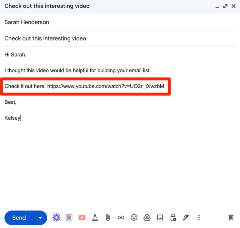 How to Embed a Video in Gmail? Quick and Easy Way