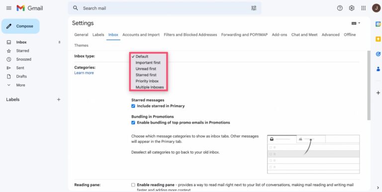 How to Find and See Only the Unread Emails in Gmail?