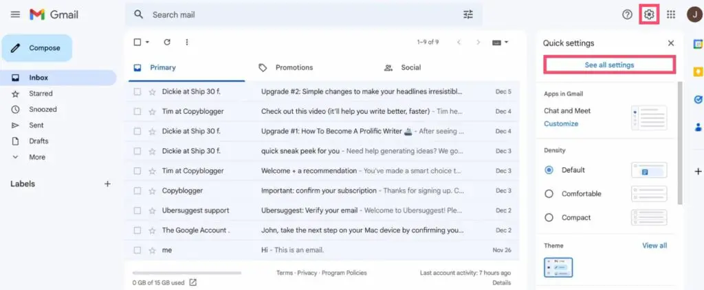 How to Read all Unread Emails in Gmail?