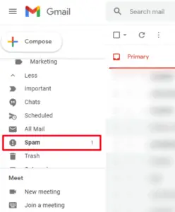How to Find and Check Spam Folder in Gmail?